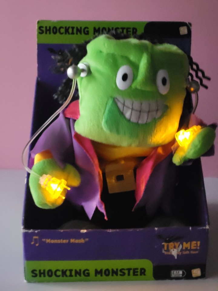 Gemmy Animated Frankenstein Shocking Monster Monster Mash Halloween ...