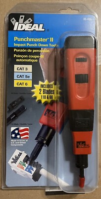 Ideal Punchmaster II Impact Punch Down Tool (35-485) | eBay