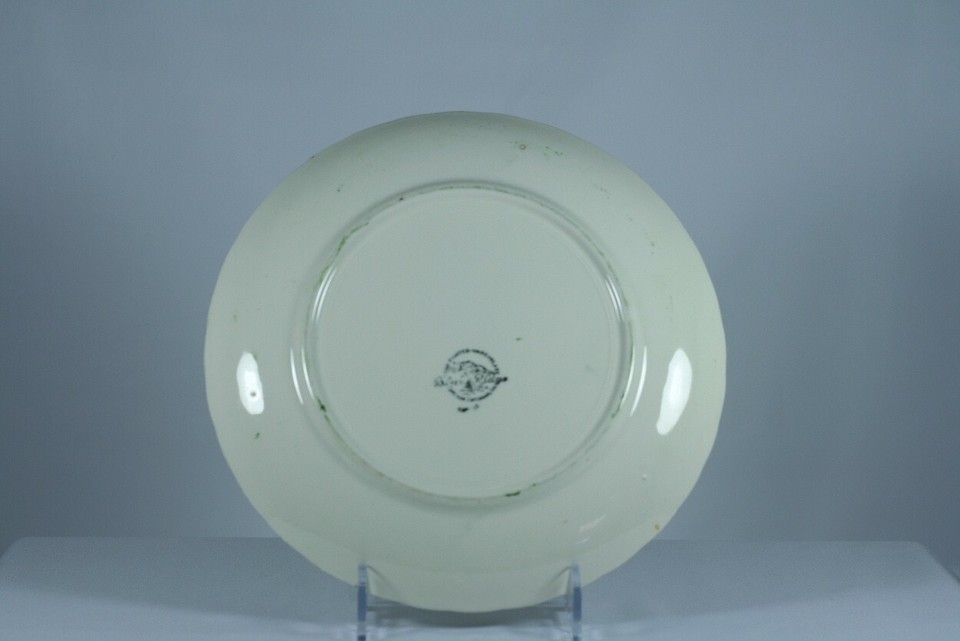 VINTAGE BLUE RIDGE POTTERY WILD STRAWBERRY 9 1/4" LUNCH PLATES-USA-SET ...