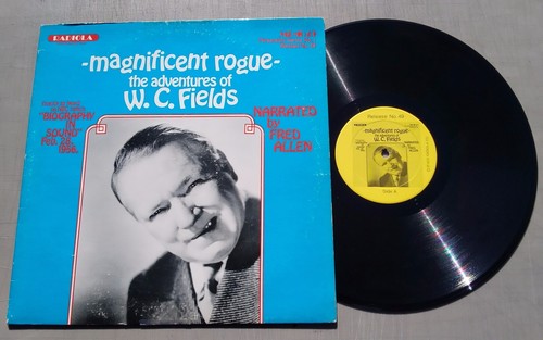 W.C. Fields 33rpm LP Vinyl 12-inch Radiola Records #49 Magnificent ...