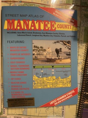 Manatee County FL Street Atlas (MSF) | eBay