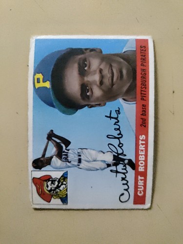 1955 Topps Baseball #107 Curt Roberts Pittsburgh Pirates fair read ...