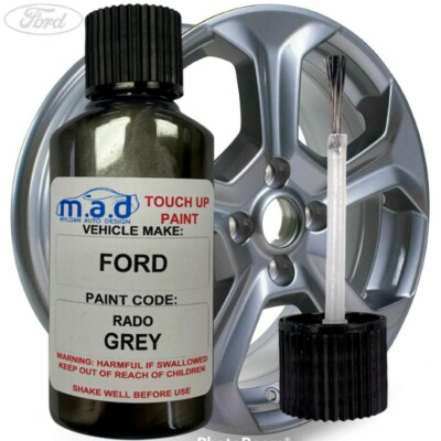 Fiesta ST Alloy Wheel Touch Up Paint Kit Brush Ford Curbing ST-2 ST-3 ...