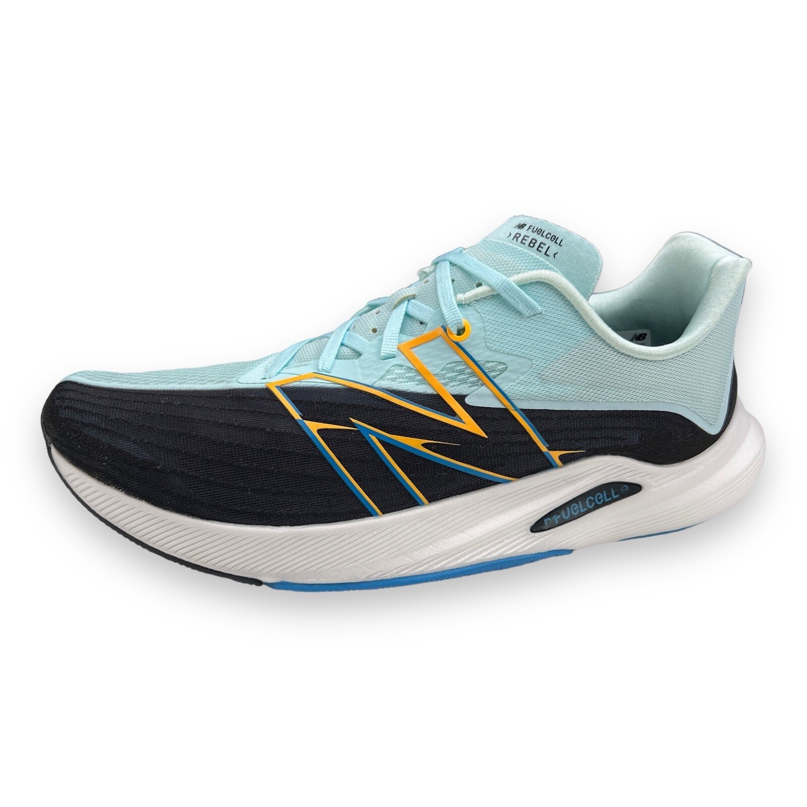 New Balance Mens Size 11 Fuel Cell Rebel V2 Black Blu… - Gem