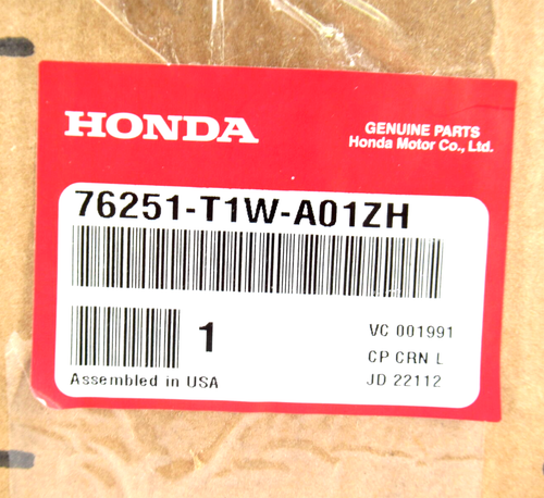 2015-2018 Honda CR-V Genuine OEM Driver LH Side Mirror Cap White ...