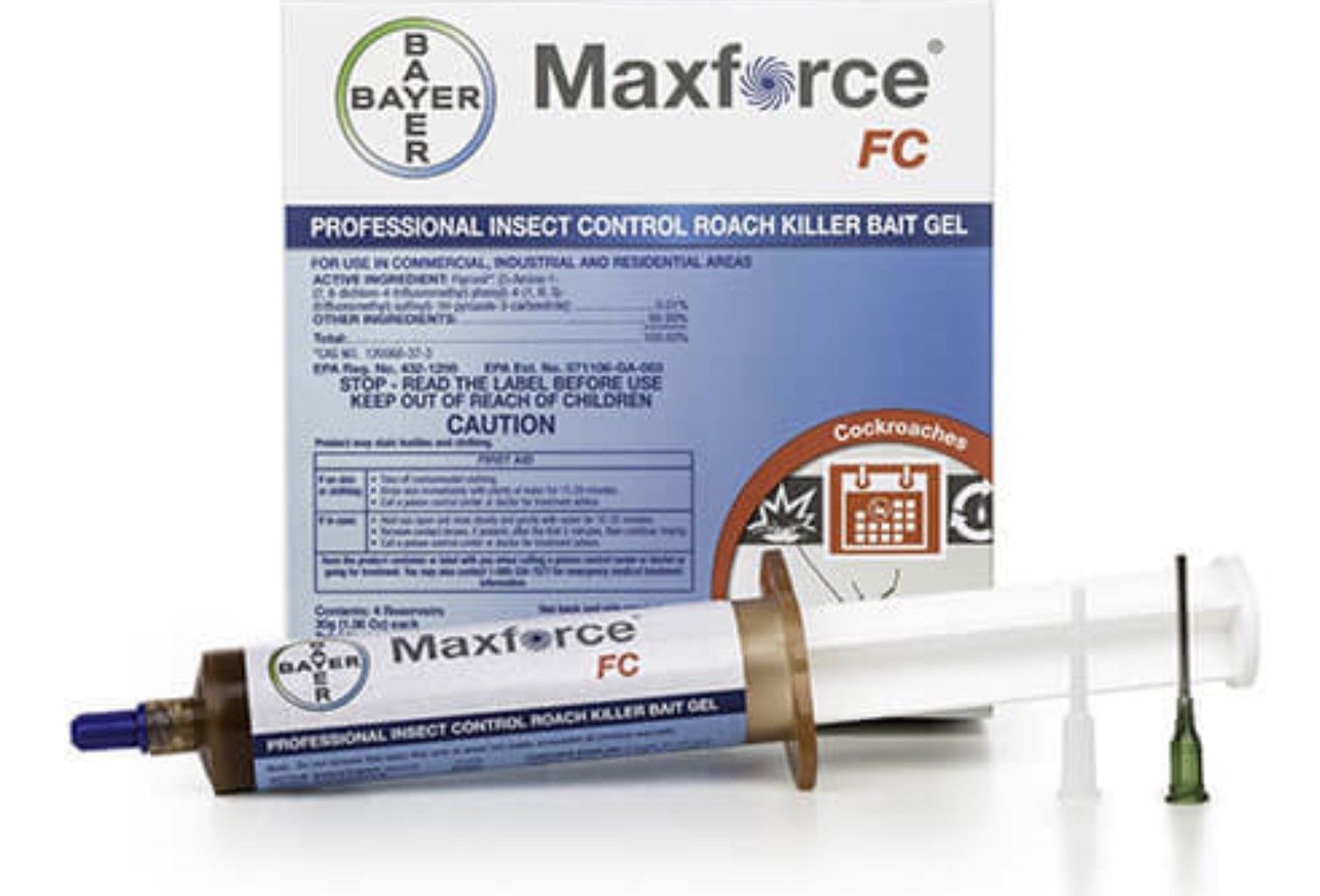 MAXFORCE SELECT by BAYER Cockroach Gel Bait 1 Tube Roach Bug Killer ...