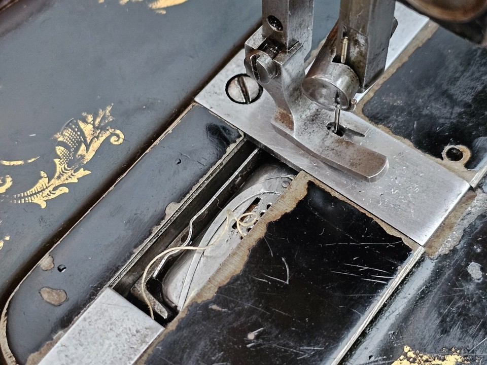 Singer 12k Fiddle base Antique Hand Crank Sewing Machine c1889 | eBay