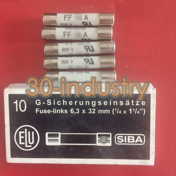 QTY:10 NEW FOR SIBA FF100mA Fast Quick Blow Fuse 100mA 700VAC 6x32mm ...