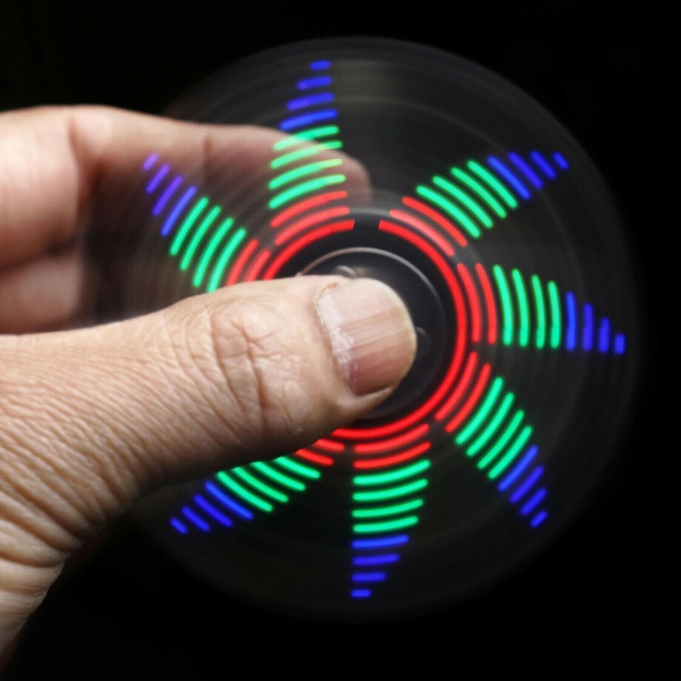 Fidget Spinner Rgb Electronic Smd Soldering Practice Training DIY Kit ...