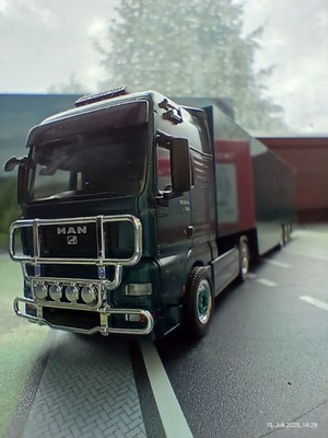 Herpa MAN/Steyr TGA XXL Kühlkoffer-Sattelzug | eBay.de