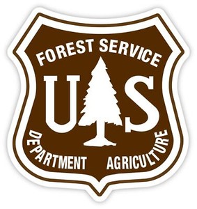 US Forest Service Department Logo Emblem Vinyl Sticker Decal Car Laptop ...