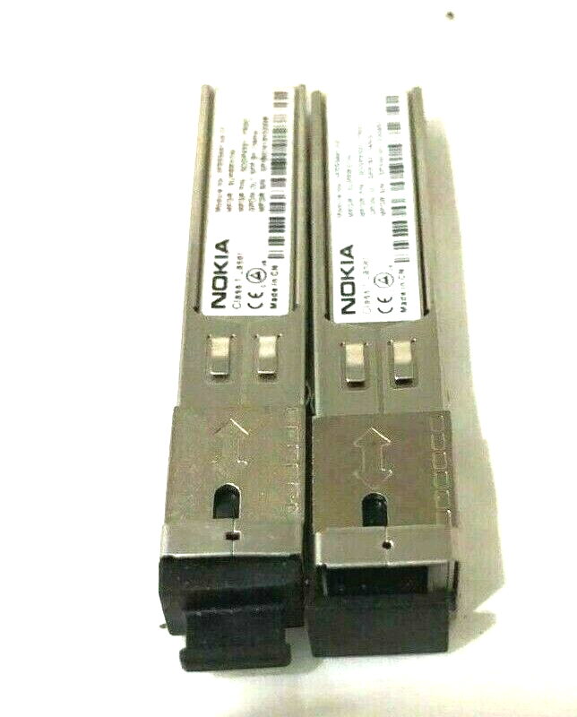 LOT OF 2 Nokia Class 1 Laser GPON OLT SFP B+ Ctemp M/N 3FE53441AA 01 | eBay