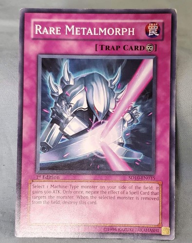 Rare Metalmorph - SD10-EN035 - 1st Edition - YuGiOh-LP | eBay