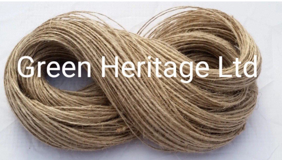 50M 2ply Jute Twine Sisal String Soft Natural Brown Burlap Rustic Cord ...