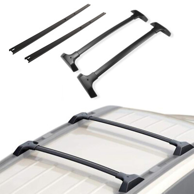 Cross Bars TOP FOR 2009-2017 CHEVY Traverse Roof Rack side rail LUGGAGE ...