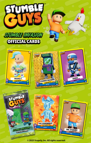 CARDS STUMBLE GUYS STUMBLE INVASION DIRAMIX 2023 SCEGLI CARD N.1-N.162 ...