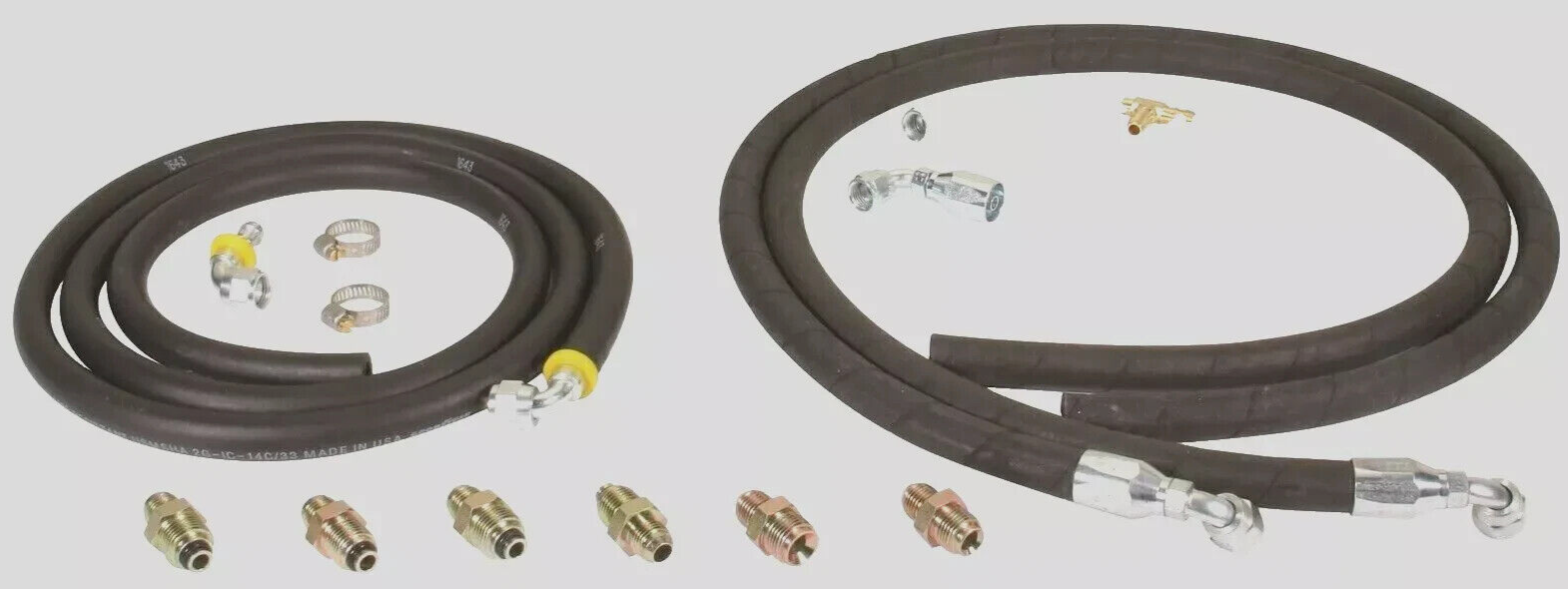 STEERING HOSE HOOKUP KIT WITH FITTINGS FOR HYDROBOOST POWER BRAKE ...