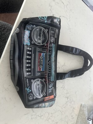 Vintage Parcel Loop NYC oldschool Boombox Cassette Tote bag & Clutch ...