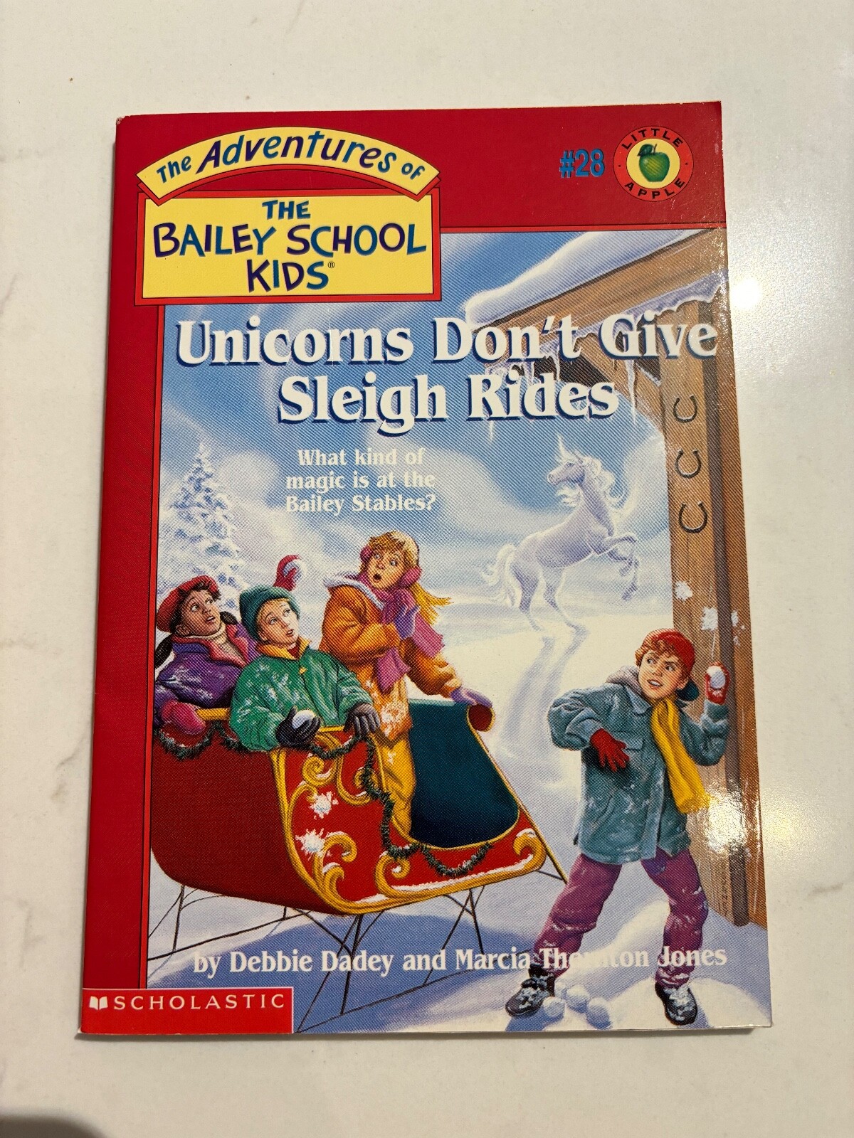 The Bailey School Kids Ser.: Unicorns Don't Give Sleigh Rides by Marcia ...