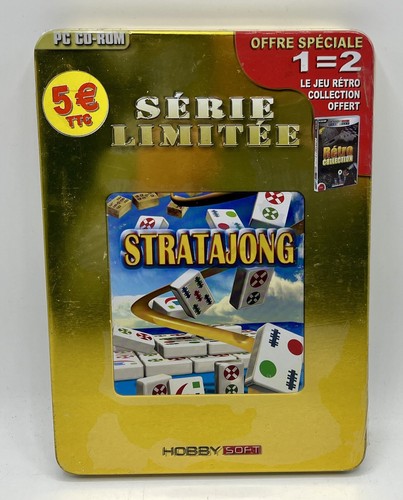 STRATAJONG - Jeu de Mahjong Hobby Soft Série Limitée PC CD-Rom - Neuf ...