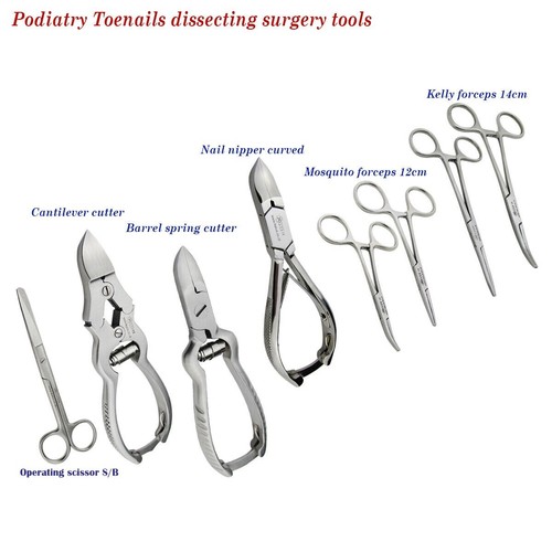 Chiropody Podiatry Toe Nail Nipper Clipper Footcare Dressing ...
