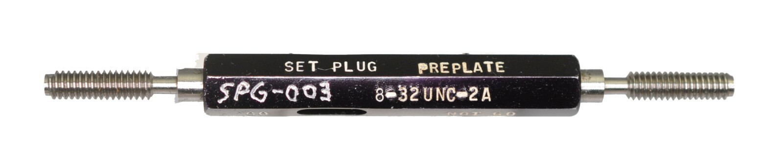 8-32 UNC-2A ~ Thread Ring SET Plug Gage - Go No/Go ~ .164 ~ Gage Assy ...