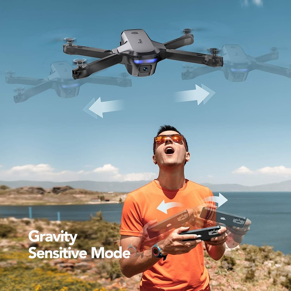 Potensic Foldable Drone with 1080P HD Camera FPV WiFi RC Quadcopter ...