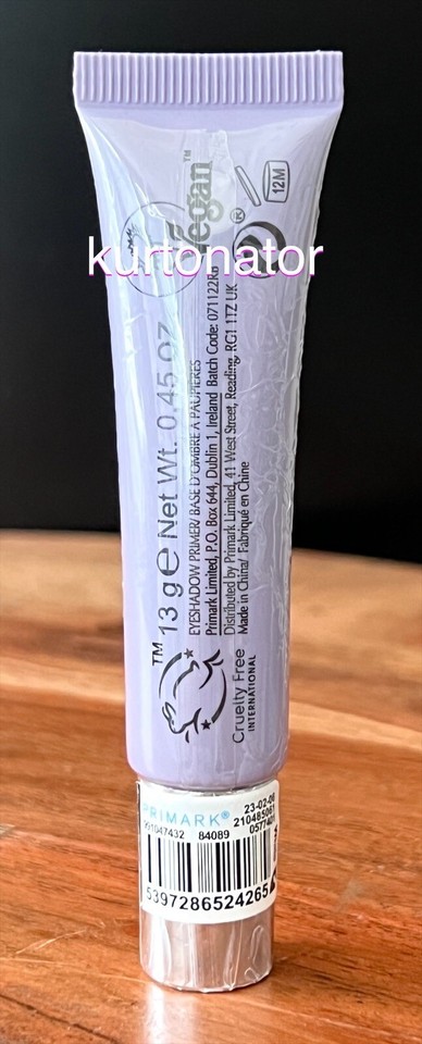 Primark UK PS Eyeshadow Base Primer NEW Full Size 0.45 oz | eBay