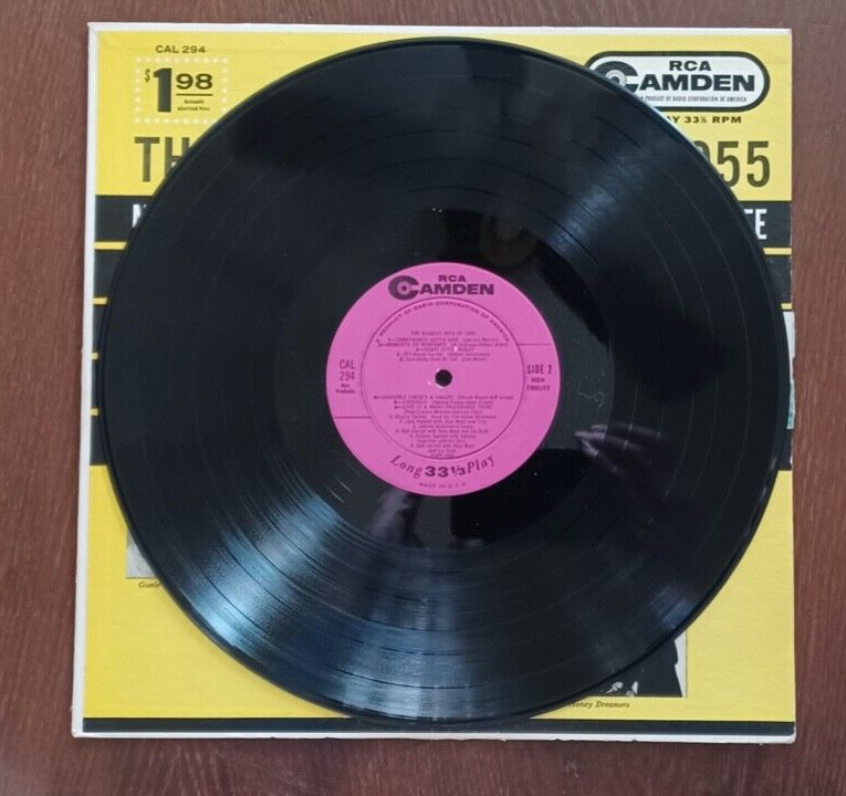 The Biggest Hits of 1955 - RCA Camden 331/3 RPM Vinyl CAL 294 | eBay