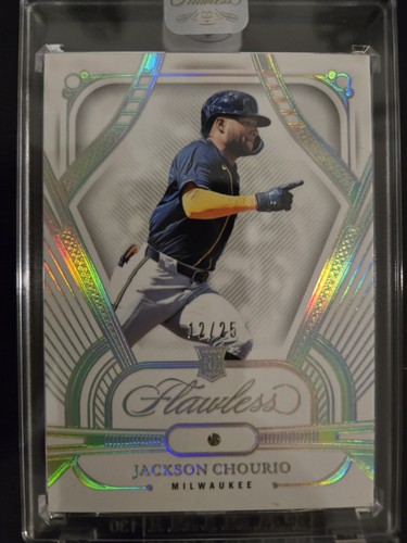2024 Flawless Baseball Encased Jackson Chourio ROOKIE Diamond /25 ...