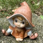 Vintage Homco Elves Pixies Ceramic Figurines 2 | eBay