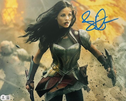 JAIMIE ALEXANDER SIGNED THOR LADY SIFF 11X14 PHOTO MARVEL AUTOGRAPH BAS ...