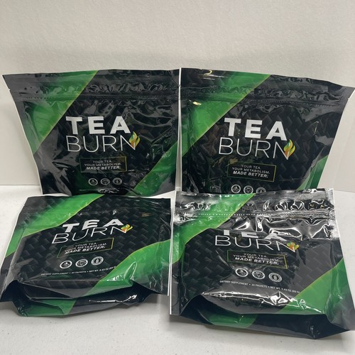 4 New Packs Tea Burn Metabolism boost 120 Packets | eBay