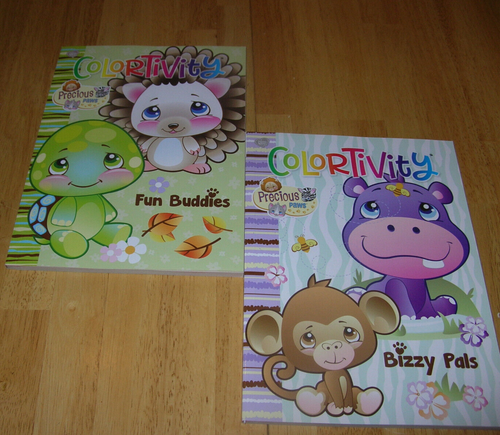 PRECIOUS PAWS MOMENTS Coloring Activity Book Fun Buddies Bizzy Pal ...