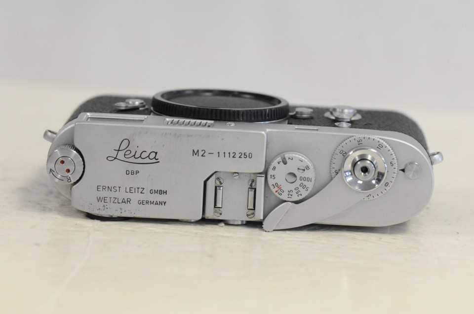Leica M-2 35mm Rangefinder Film Camera with Cap & Take-Up Spool | eBay
