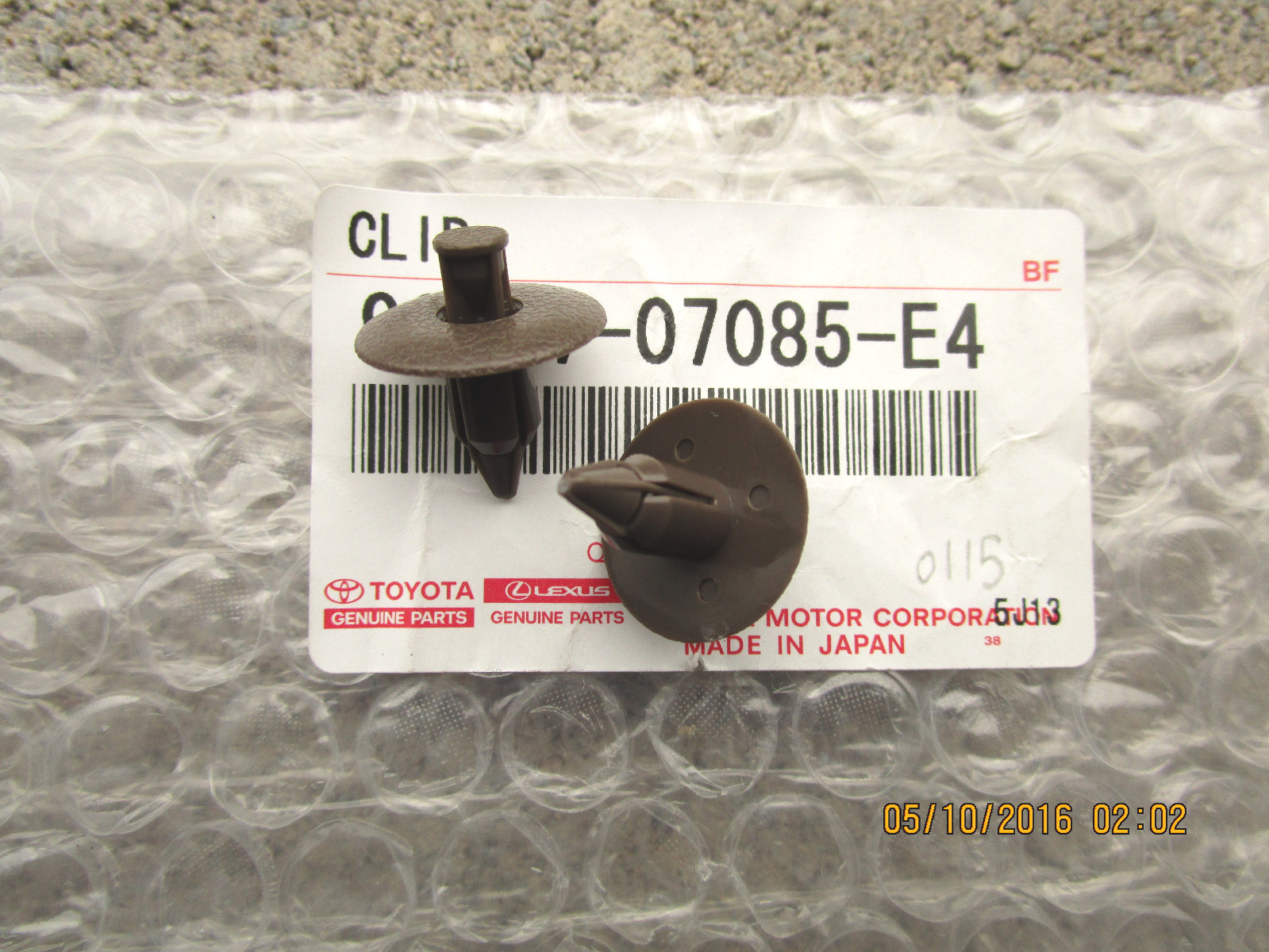 96- 02 TOYOTA 4RUNNER SET OF 2 INTERIOR DOOR PANEL TRIM BOARD CLIP NEW ...