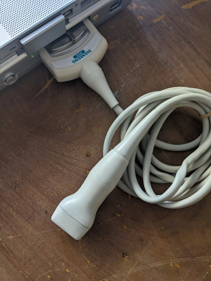 Siemens Acuson P50 Portable Cardiac Ultrasound with ECG Trigger + 4V2 ...