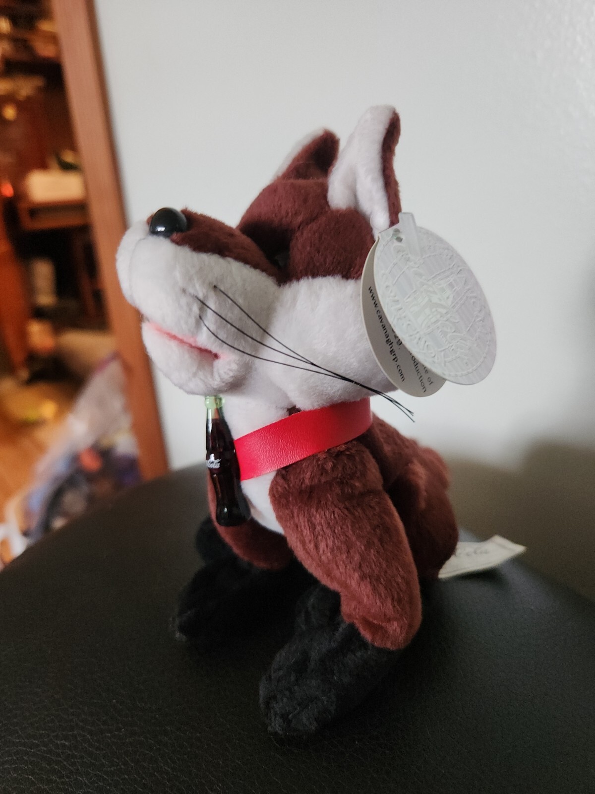 Coca-Cola I999 Germany FANNIE The Fox Plush Stuffed Animal Beanie NWT ...