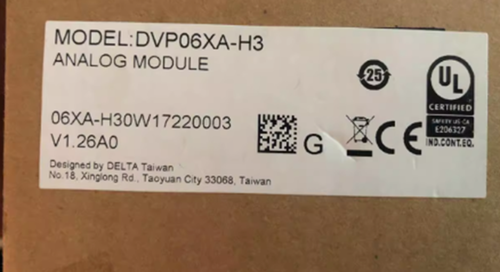 NEW Delta Analog Extension Module DVP06XA-H3 | eBay