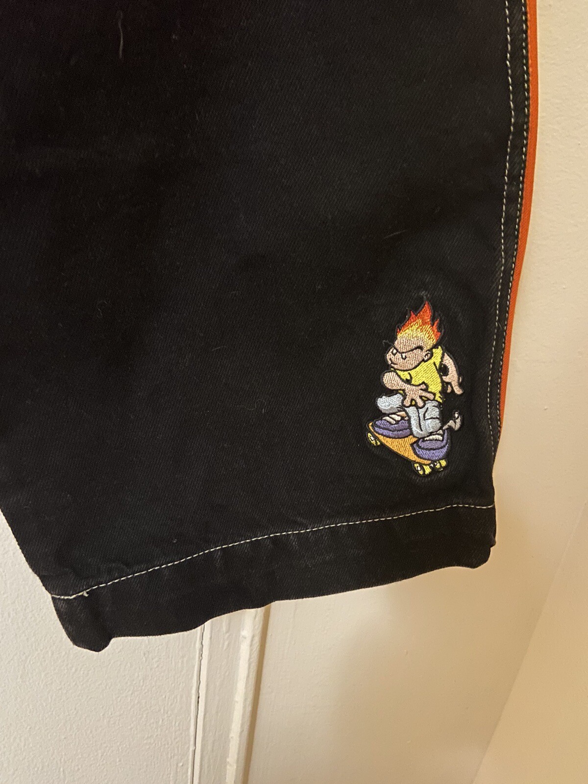 NWT Vintage Jnco Flamehead Baggy Denim Jeans Pants Wide Leg Youth Size 10 | eBay