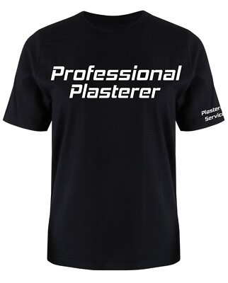 Plastering Services T shirt S -XXXL Christmas Birthday Gift Trade ...