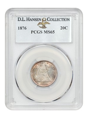 1876 20C PCGS MS65 ex: D.L. Hansen | eBay