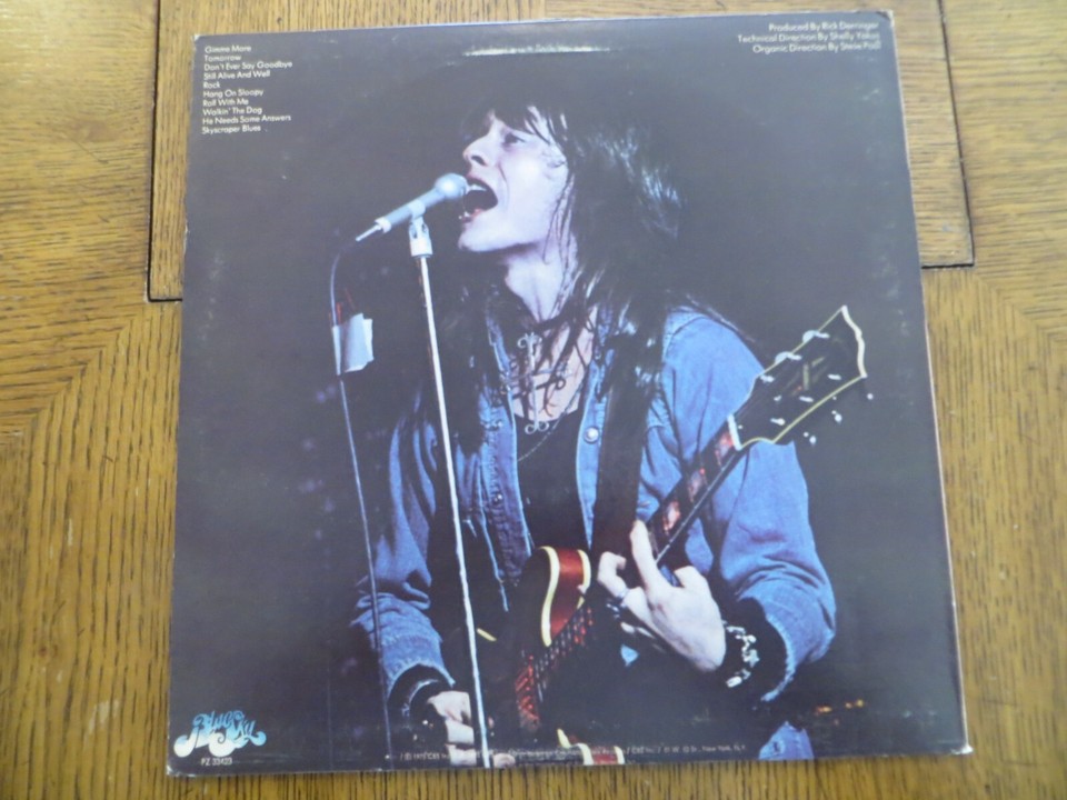 Rick Derringer – Spring Fever - 1975 - Blue Sky PZ 33423 Vinyl LP VG+ ...