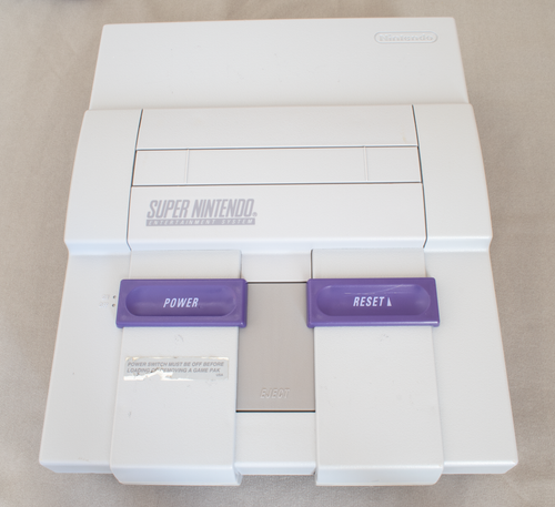 Super Nintendo Console Only SNS-CPU-RGB-02 TESTED WORKS! (Super NES ...