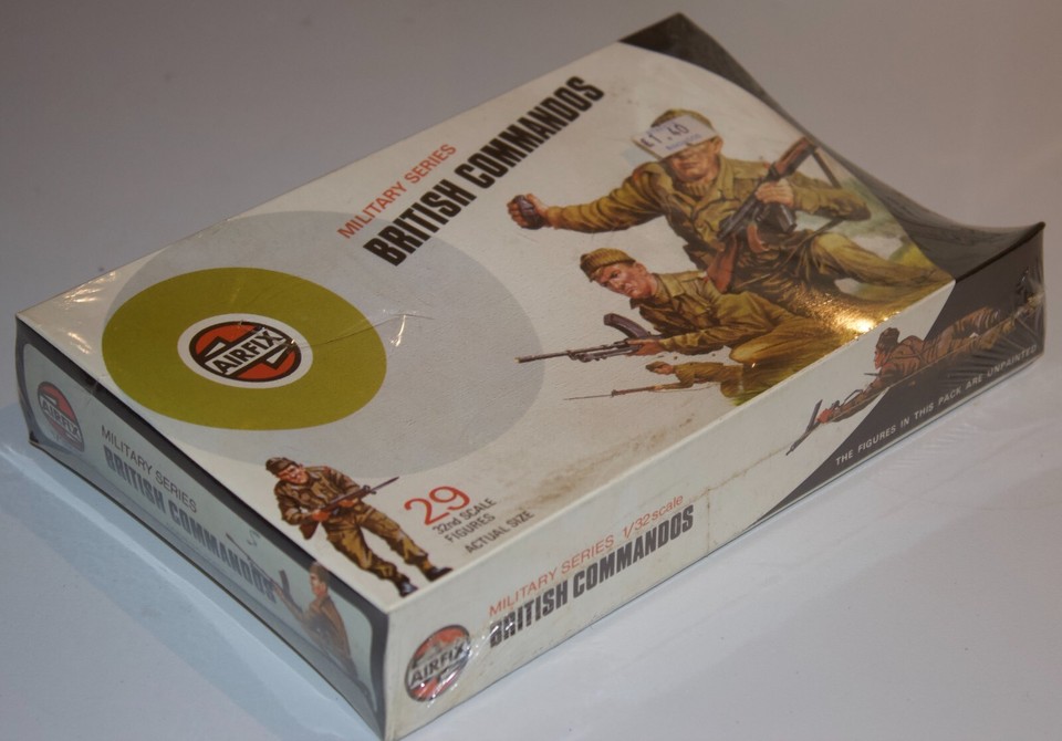 Airfix Toy Soldiers Boxed british commandos 1/32 Scale new old shop ...