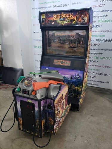 Big Buck Hunter World Deluxe by Raw Thrills COIN-OP Arcade Video Game ...