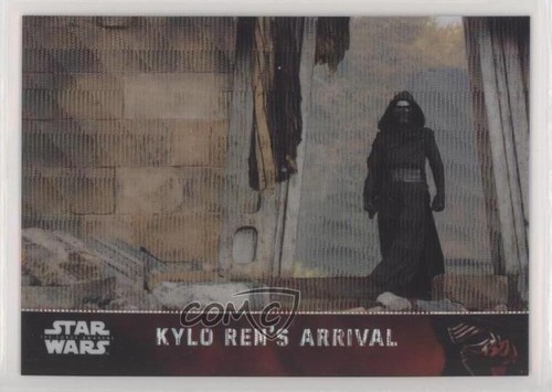 2016 Star Wars: The Force Awakens Chrome Retail Wave Refractor Kylo Ren ...