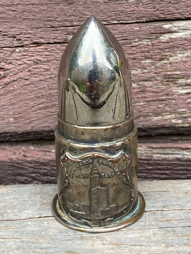 VTG WOOLWORTH BUILDING NEW YORK SOUVENIR BULLET MATCH HOLDER KO ...