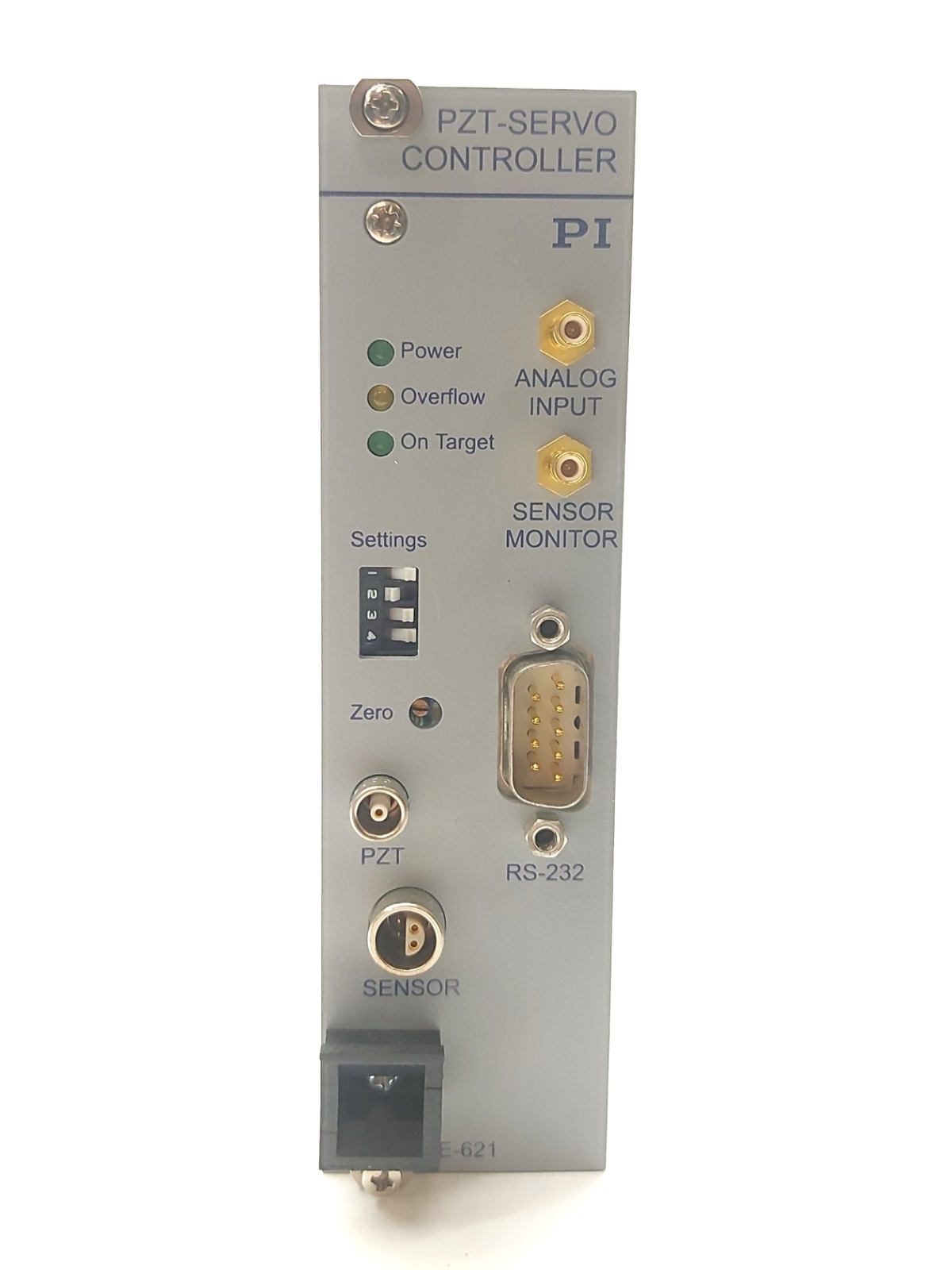 PI E-621.SR PZT Piezo Servo Controller Strain Gauge -2-12V to -30-130V ...
