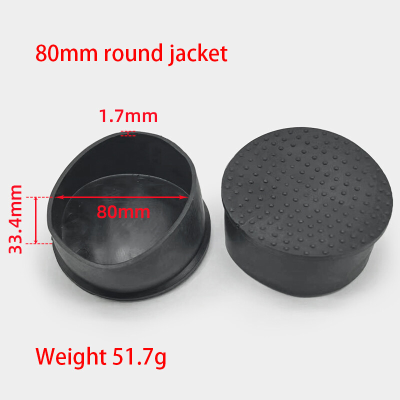 Round Rubber Furniture Foot Table Chair Leg End Cap Cover Tips Floor ...